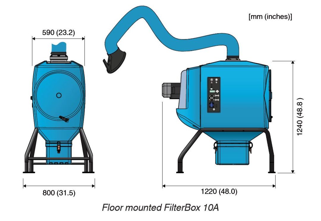 Nederman Filterbox 10A - Ubare Soldadura