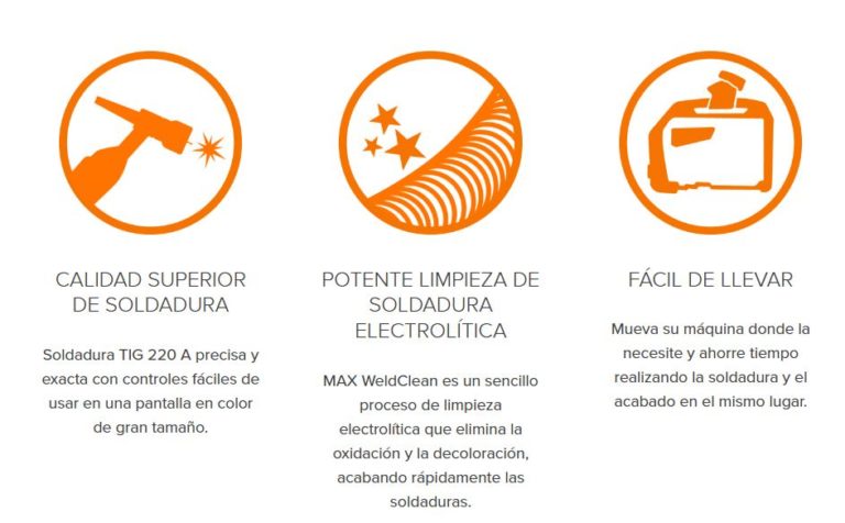 Minarc T 223 ACDC – 220A con limpieza electrolítica - Ubare Soldadura